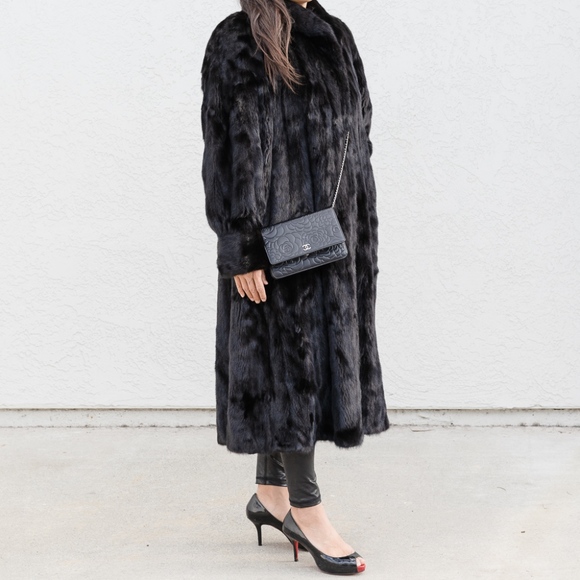 Blackglama | Jackets & Coats | Blackglama Full Length Mink Fur Coat ...